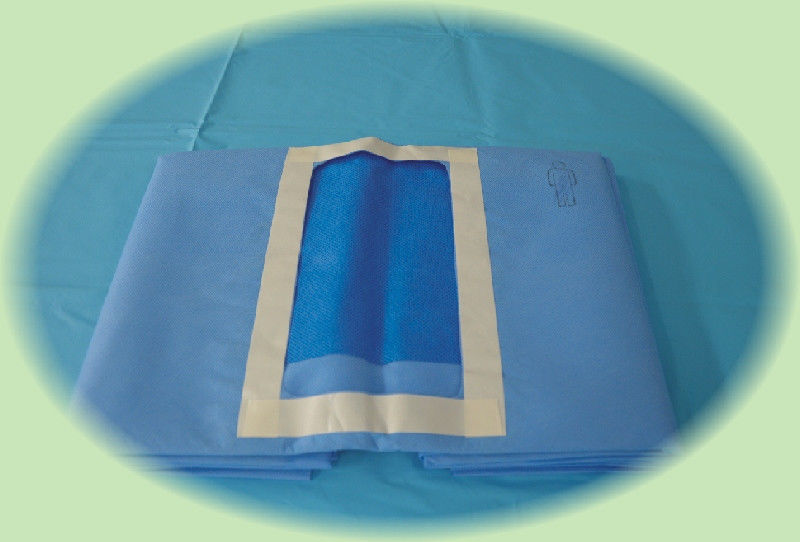 Blue Sms Three Layers Ce Sterile Disposable Surgical Drapes For ...