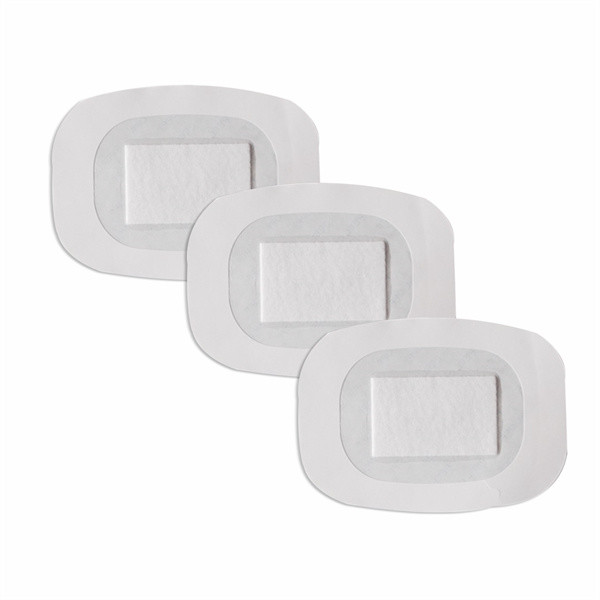 OEM Cotton Pad Transparent Island Dressing Impermeable For Wound Exudes
