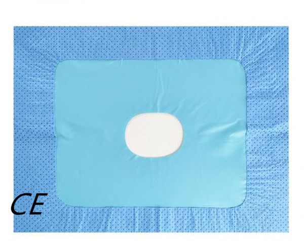 Blue Sms Three Layers Ce Sterile Disposable Surgical Drapes For ...